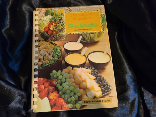 Grange Cookbook Salads including appetizers Virginia State Grange | eBay