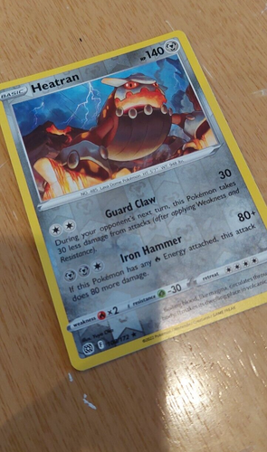 Heatran (100/172) Reverse-Holographic Pokemon card | eBay