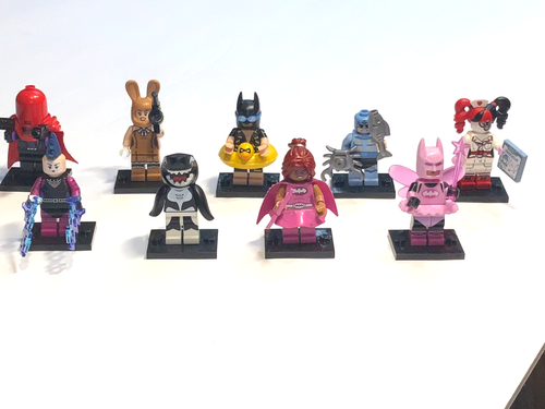 LEGO Batman Movie LOT OF 8 FIGS Collectable Minifigures Series 1 CMF ...