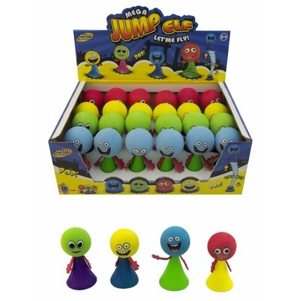 MEGA JUMP ELF BOUNCE FLYING DOLL KIDS GAME TOYS ANTI STRESS FIDGET ...