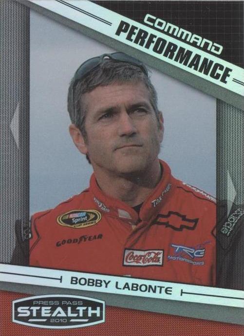 2010 Press Pass Stealth - Command Performance Bobby Labonte #76 for ...