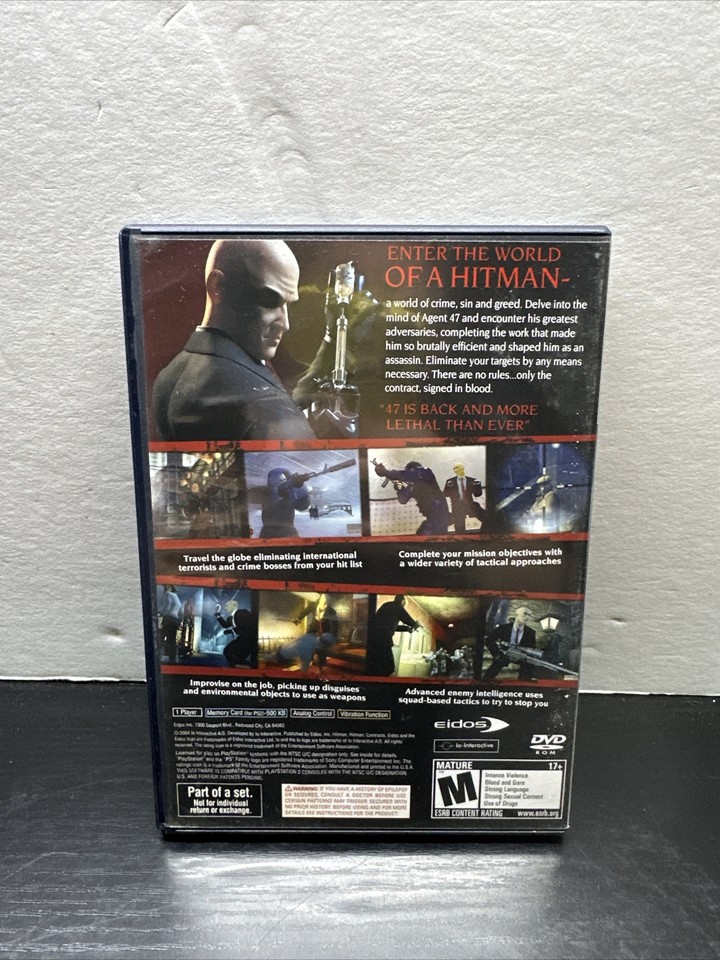 Hitman: Contracts (PS2, 2004) Free Shipping | eBay
