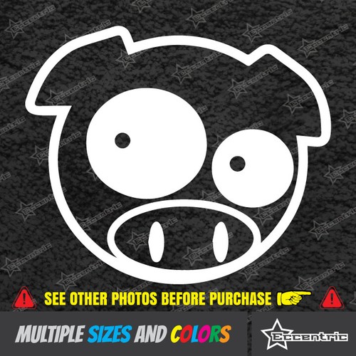 RALLY PIG Sticker Subaru Vinyl Dope JDM WRX STI Import Drift Car Decal ...