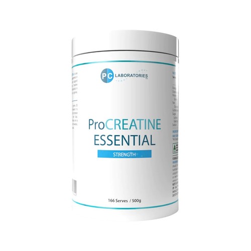 New PC Laboratories ProCreatine Essential Strength 500g Pro Creatine ...
