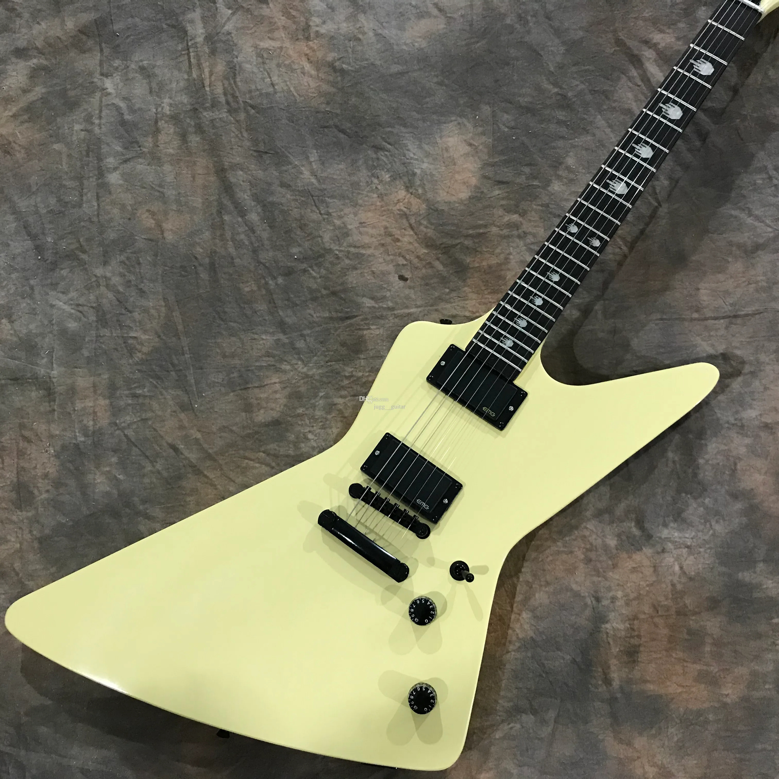 Metallic James Hetfield Cream Yellow Electric Guitar Pickups EET FUK ...