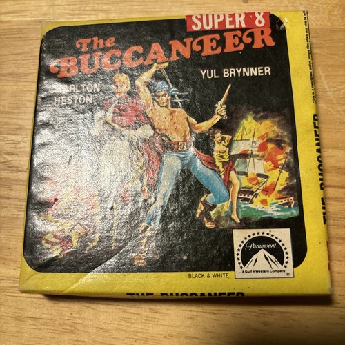 Vintage Ken Films United Artists The Buccaneer Yul Brynner 3 Inch Reel ...