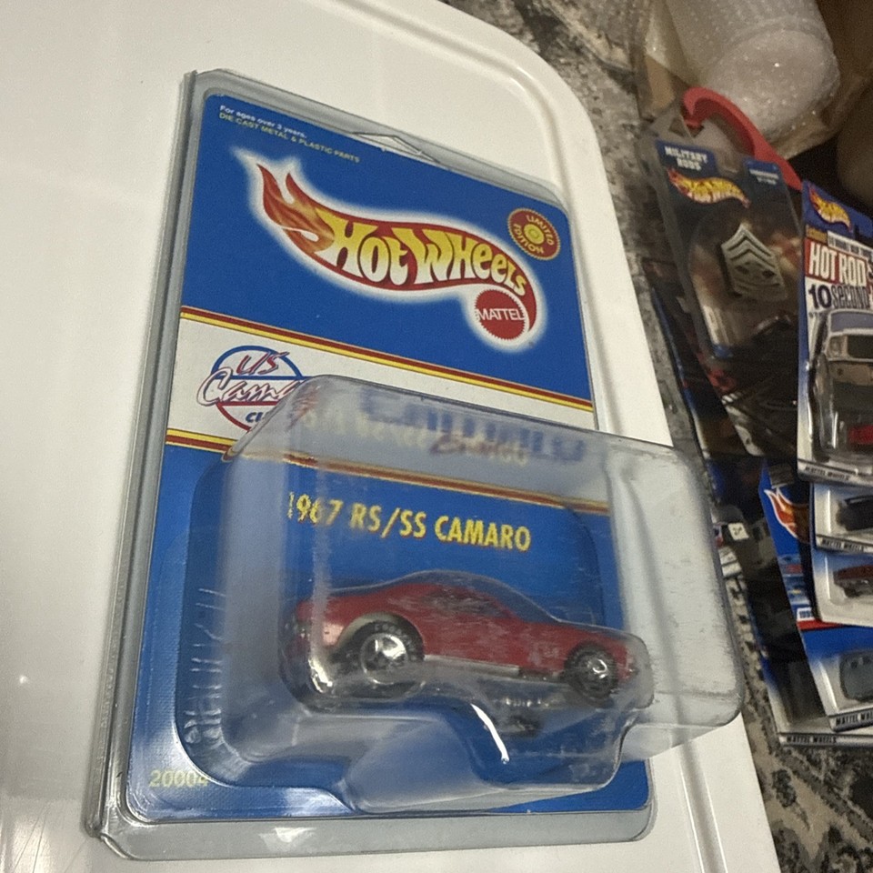 Hot Wheels Camaro 1967 RS/SS ENTHUSIAST US CAMARO CLUB NEW AND SEALED ...