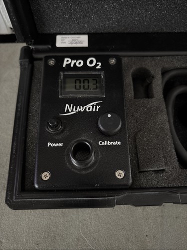 Nuvair Pro O2 Handheld Analyzer In Box | eBay