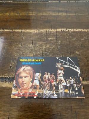 Ken Epperson 1984-85 University Of Toledo Men’s Basketball Pocket ...