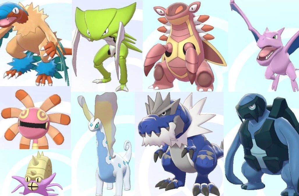 Shiny Fossil Pokemon