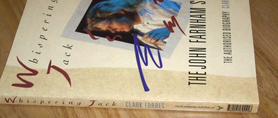 JOHN FARNHAM *BOOK ' WHISPERING JACK - THE JOHN FARNHAM STORY ' 1989 ...