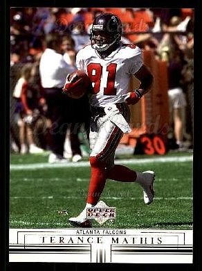 2001 Upper Deck #10 Terance Mathis Falcons New Mexico 8 - NM/MT | eBay