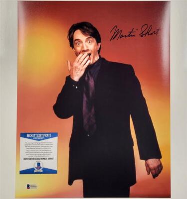Martin Short signed 11x14 photo actor comedian autograph ~ Beckett BAS ...