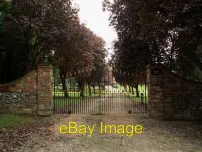 Photo 6x4 Entrance to Blois Hall near Toppesfield Essex Almshouse Green ...