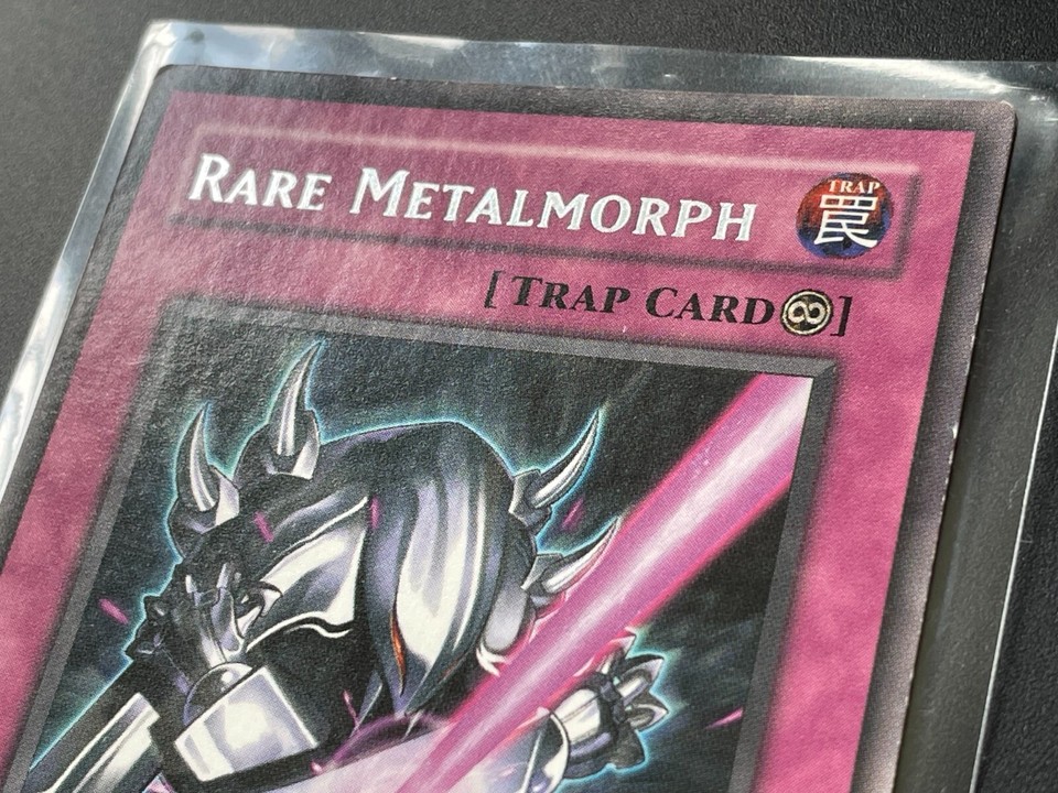 Yu-Gi-Oh 1st Edition Rare Metalmorph Rare Trap Card RDS-EN052 Shiny ...