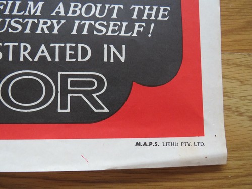 THE STARLET ORIGINAL 1969 DAYBILL CINEMA MOVIE POSTER Shari Mann Dee ...