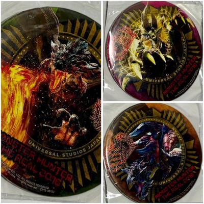 Monster Hunter Can Badge Zinogre Lioleus Dinovaldo | eBay