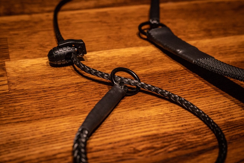 Black Edition Grot French Dominant Influence Control Cord Dog Training ...