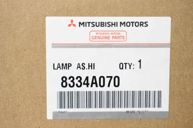 06-12 Mitsubishi Eclipse Rear Trunk Spoiler 3rd Brake Light Wing OEM ...