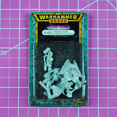 Warhammer 40K Eldar Brightlance Weapon Platform NIB Metal - OOP ...