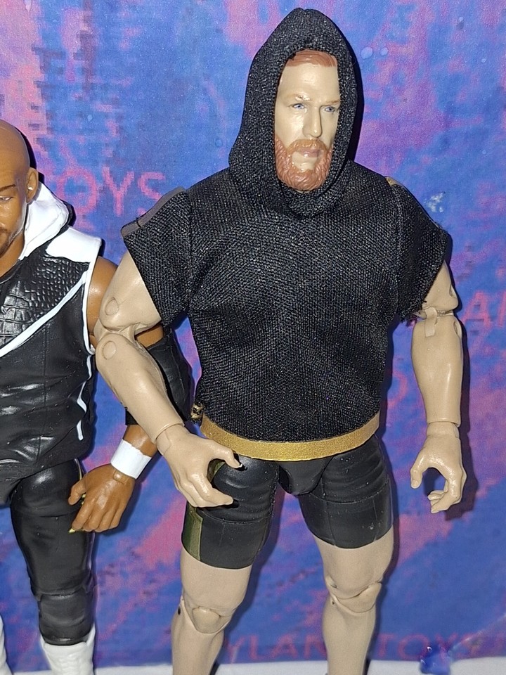 AEW Unrivaled Scorpio Sky & Jake Hager WWF NXT Action Figure Jazwares ...