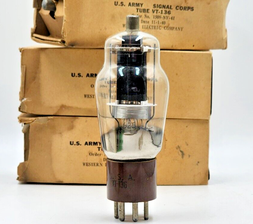 VT 136 Tube New (New Old Stock) Test New 1 Year Warranty VT-136 | eBay
