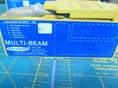 Banner Multi Beam Scanner Block F1 - missing one door | eBay