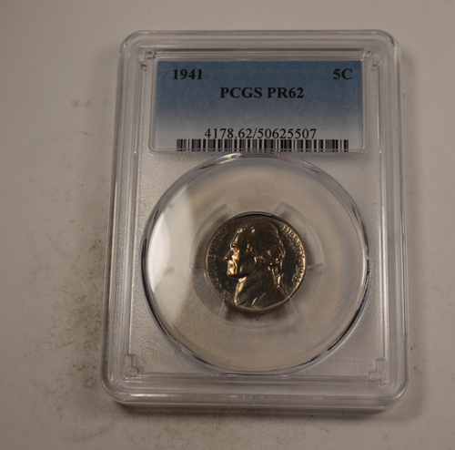 1941 Jefferson Nickel * PCGS PF62 (rainbow toned) * X5507 | eBay