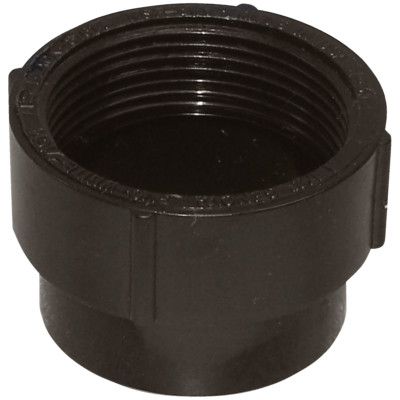 Charlotte Pipe 2 In. Spigot x FIP Fitting ABS Cleanout ABS 00105 0800HA ...