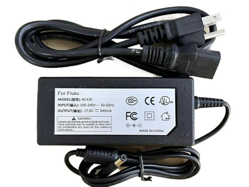 1PCS AC Adapter for Fluke BC430, 435, 434, 437 Power Quality Analyzer ...