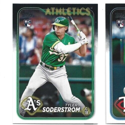 2024 Topps Series 1 Oakland A's Tyler Soderstrom Rookie card | eBay