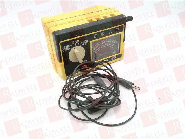 Biddle Megger Insulation Tester Hand Crank 212159 Case for sale online ...