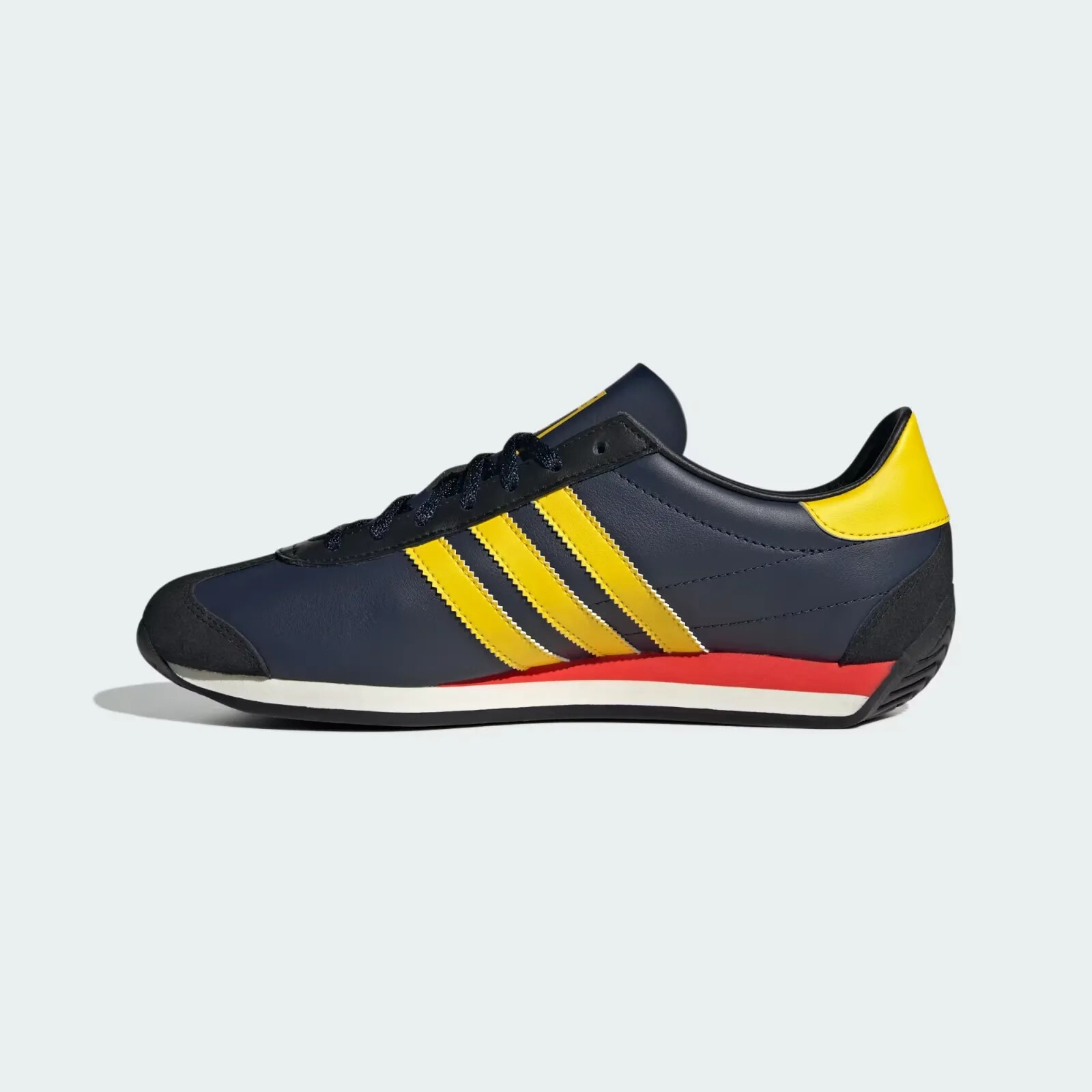 New Adidas Country OG Shoes - Night Indigo/ Yellow/ Bright Red (ID2958 ...