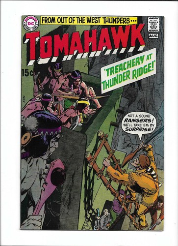 TOMAHAWK #129 [1970 NM-] NEAL ADAMS COVER! "TREACHERY AT THUNDER RIDGE ...