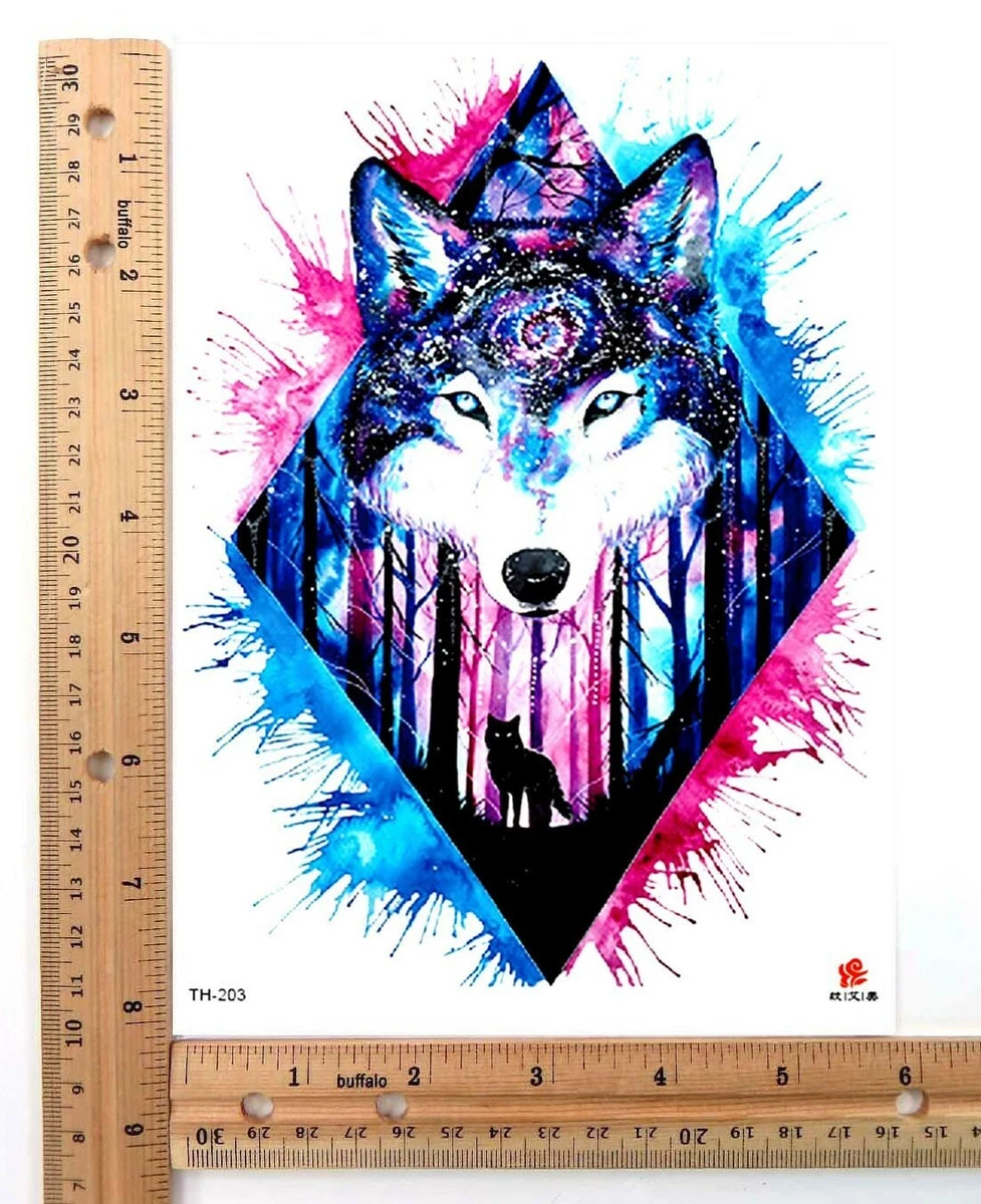 Wolf Finger Tattoo