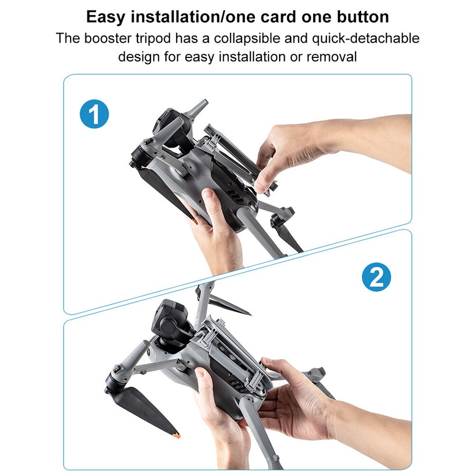 Foldable Expansion Leg Quick Release for DJI Air 3S/Air 3 Drone ...