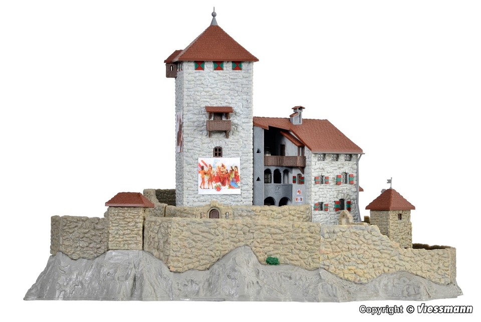 Z Scale Buildings - 36402 - Z Castle Wildenstein - kit | eBay
