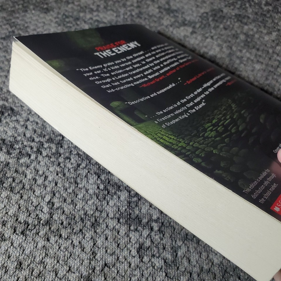 The Enemy Charlie Higson 2011 First Scholastic Printing Zombie Fiction ...
