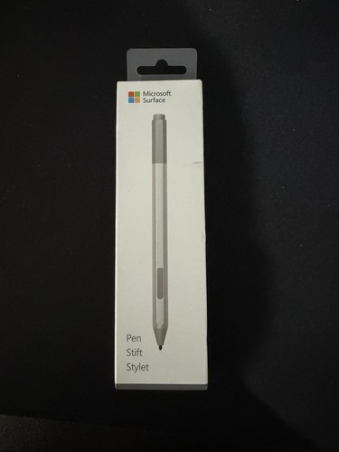 Microsoft Surface Pen Silver Model 1776 Genuine Stylus Pen with Battery ...