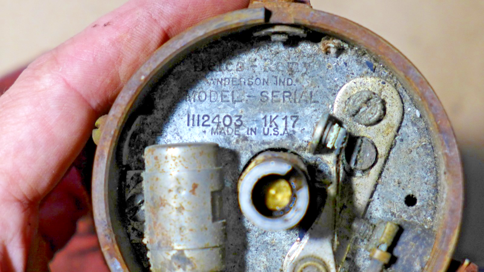 Delco-Remy Distributor- 1112403 Chevy 38-62 216 235 261 stovebolt 6 ...