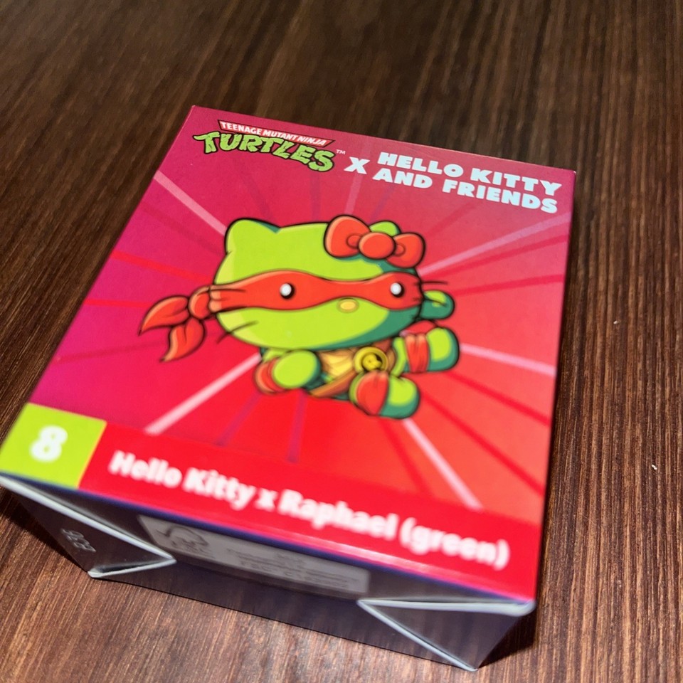 NEW McDonald’s Happy Meal Ninja Turtles Hello Kitty x Raphael Green #8 ...
