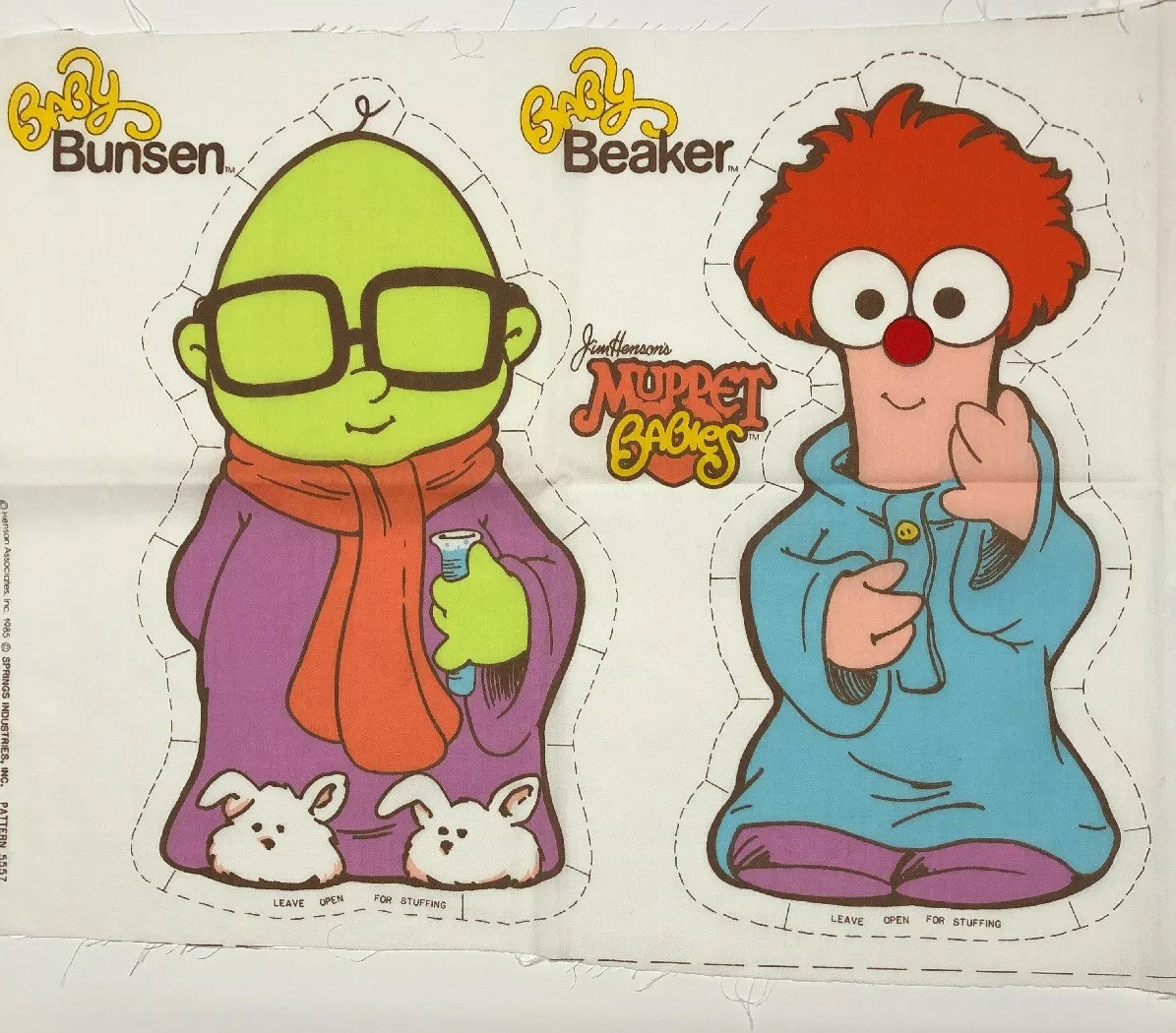 Muppet Babies Bunsen And Beaker