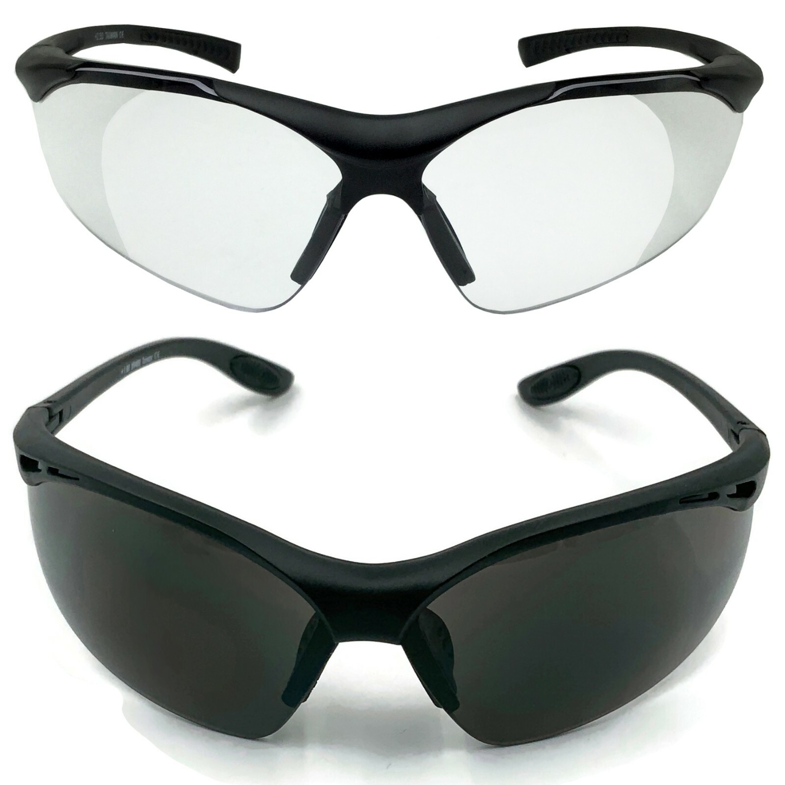 2 PACK LOT Full Magnifying Lens Sunglasses Safety Reader Reading ...