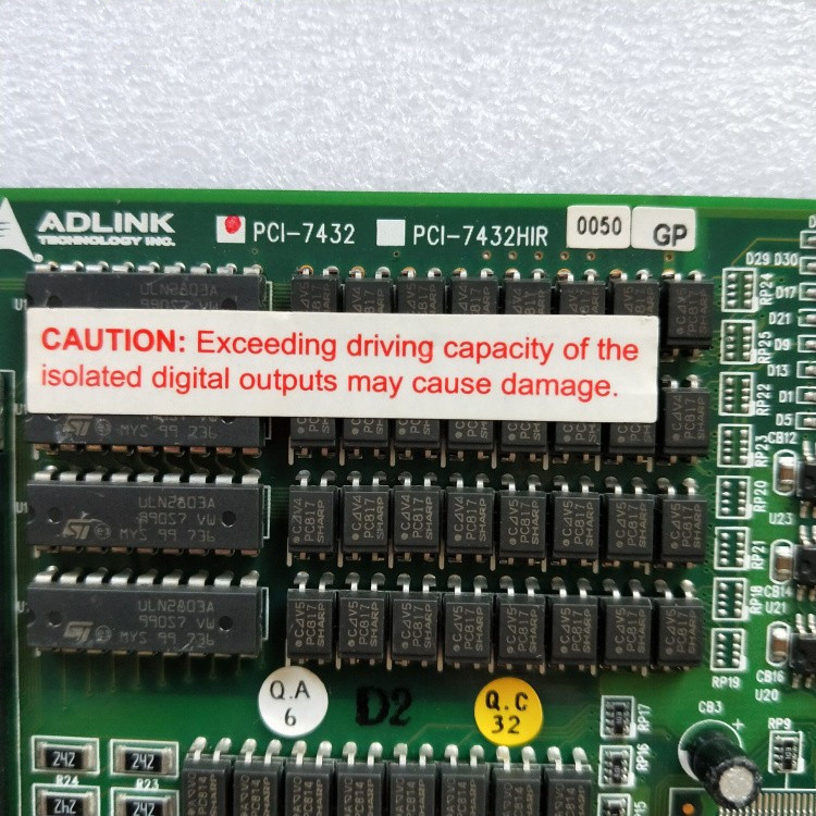 1pc Used ADLINK PCI-7432 PCI-7432HIR Data Acquisition Card | eBay
