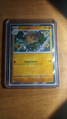 Primeape Shiny Rare 170/091 | eBay