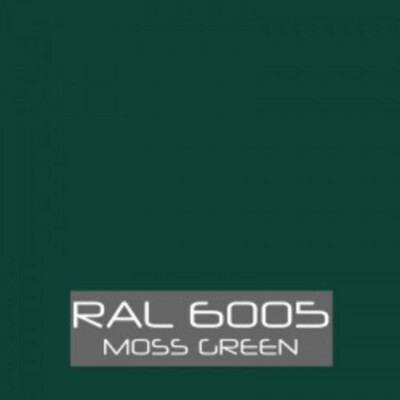 MIPA MATT FINISH RAL 6005 MOSS GREEN ACRYLIC SPRAY PAINT 400ML COLOUR ...