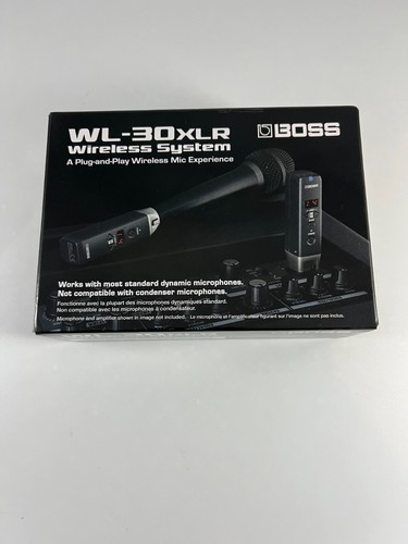 BOSS WL-30XLR WIRELESS SYSTEM PLUG-AND-PLAY WIRELESS MIC EXPERIENCE ...