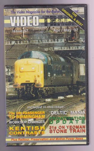 Video Track VHS Video Tapes - Various titles 9 to 107 ~ Railway Video ...