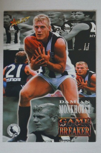 Collingwood AFL-VFL Football Select Game Breaker Football Card Damian ...