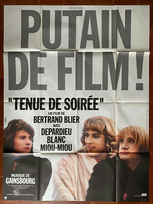 Plakat Abendkleidung Bertrand BLIER Gerard DEPARDIEU Michel BLANC ...